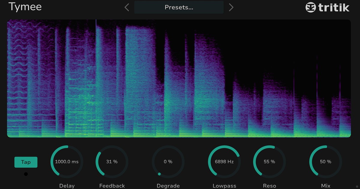 Tymee, un Nouveau Delay Gratuit chez Tritik